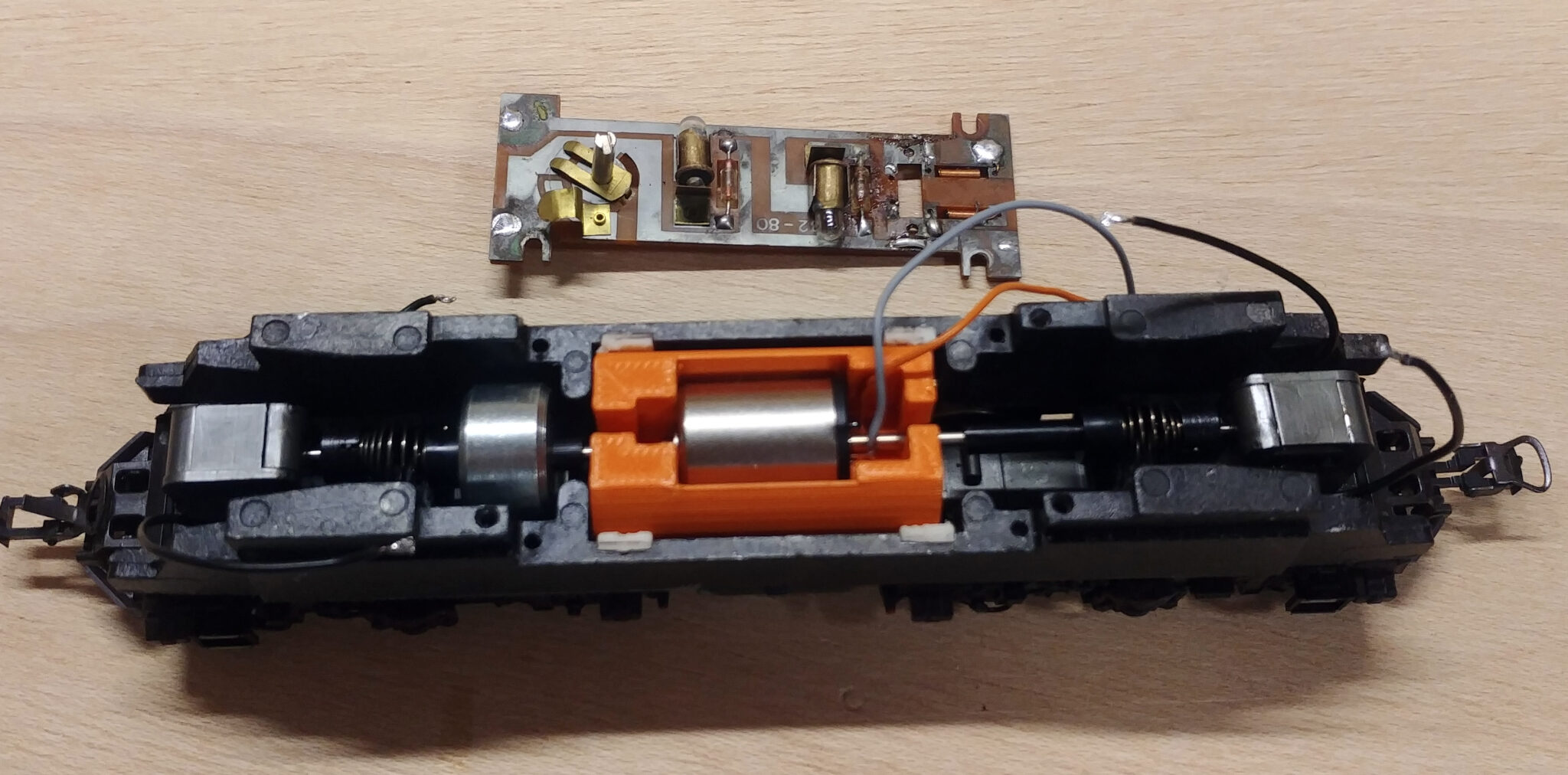 Motorumbauset PBRO01 - ROCO Motor 0913/85009 - Drahtkupplung - Spur H0 ...